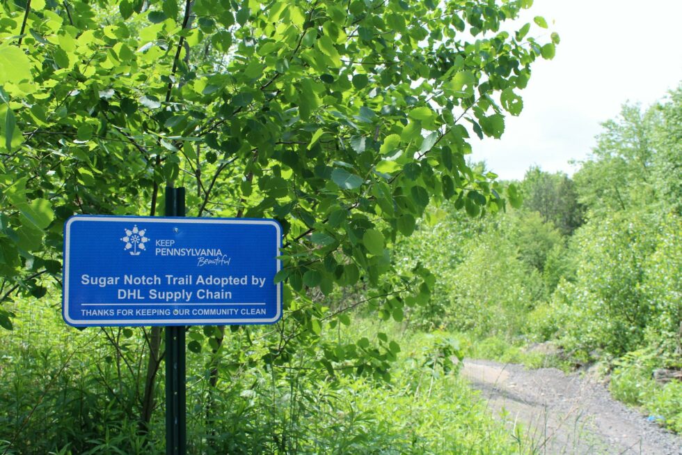DHL Supply Chain Adopts Sugar Notch Trail - Earth Conservancy